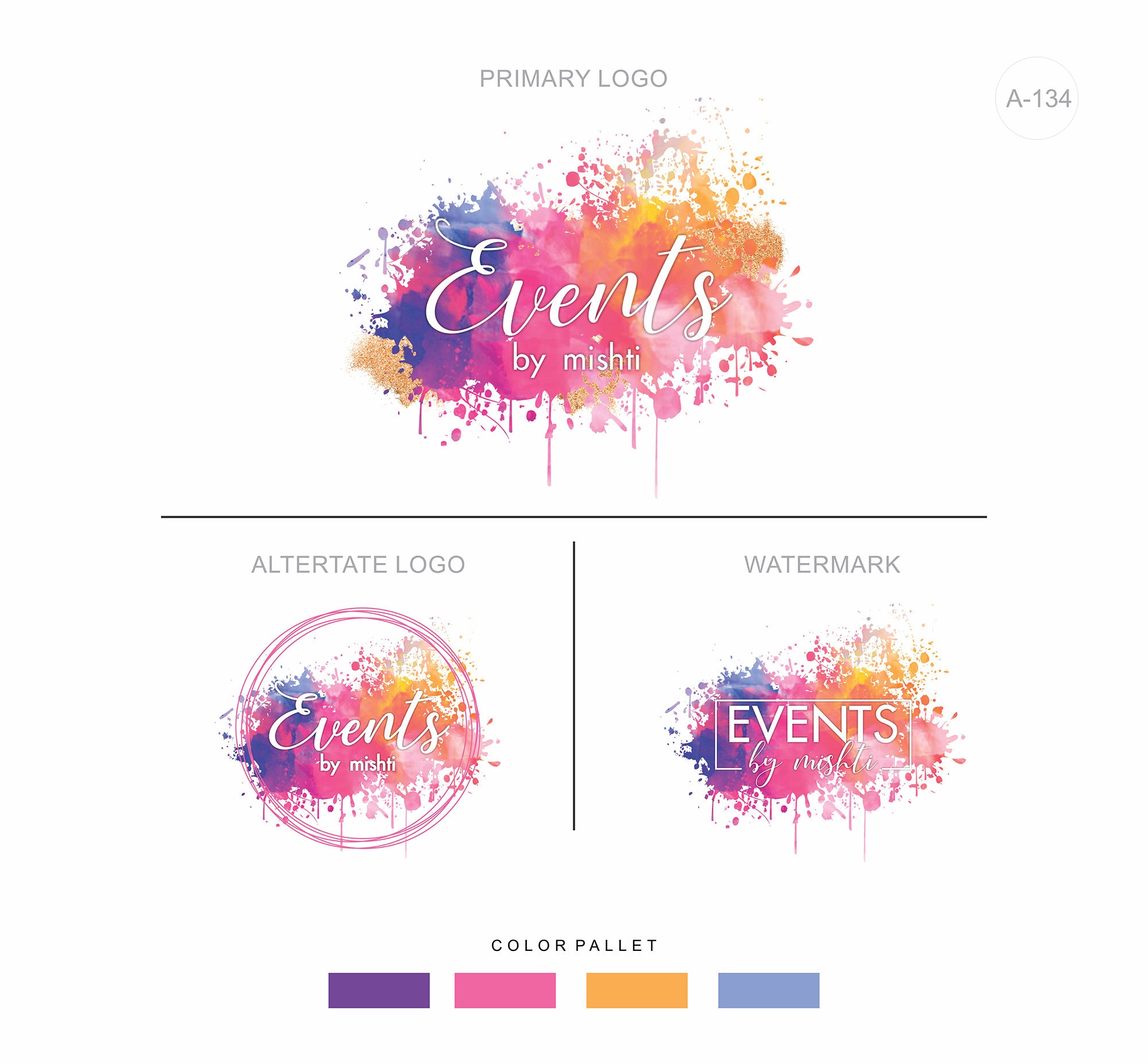 Event Planner Logo Wedding Decorator Logo Wedding Planner - Etsy