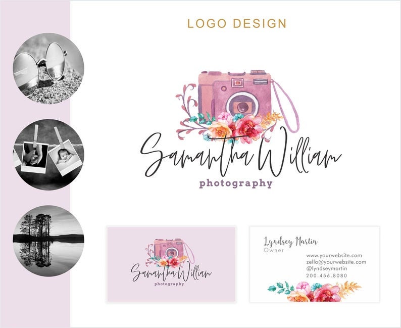 Custom Design Logo Design Photography Logo Custom Logo - Etsy