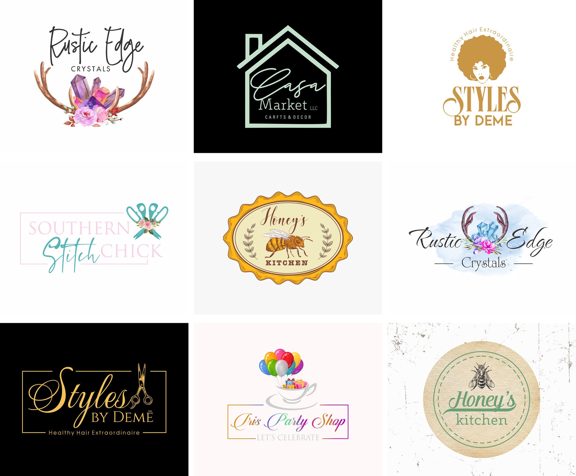 Logo Design Custom Logo Design shop Logo Design Branding | Etsy