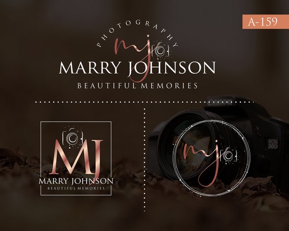 Photography Logo Transparent Logo Handwritten Logo | Etsy
