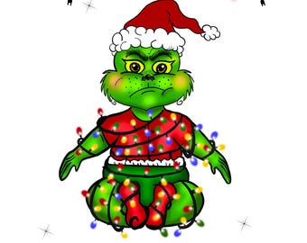 NANNY Grinch, Transparent Background, 300 or Better Dpi, Png Image File ...