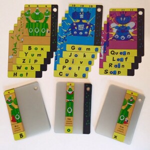 PHONICS SUPERHERO GAME - Mix & Match Card Game! Create Over 1700! Learn ...