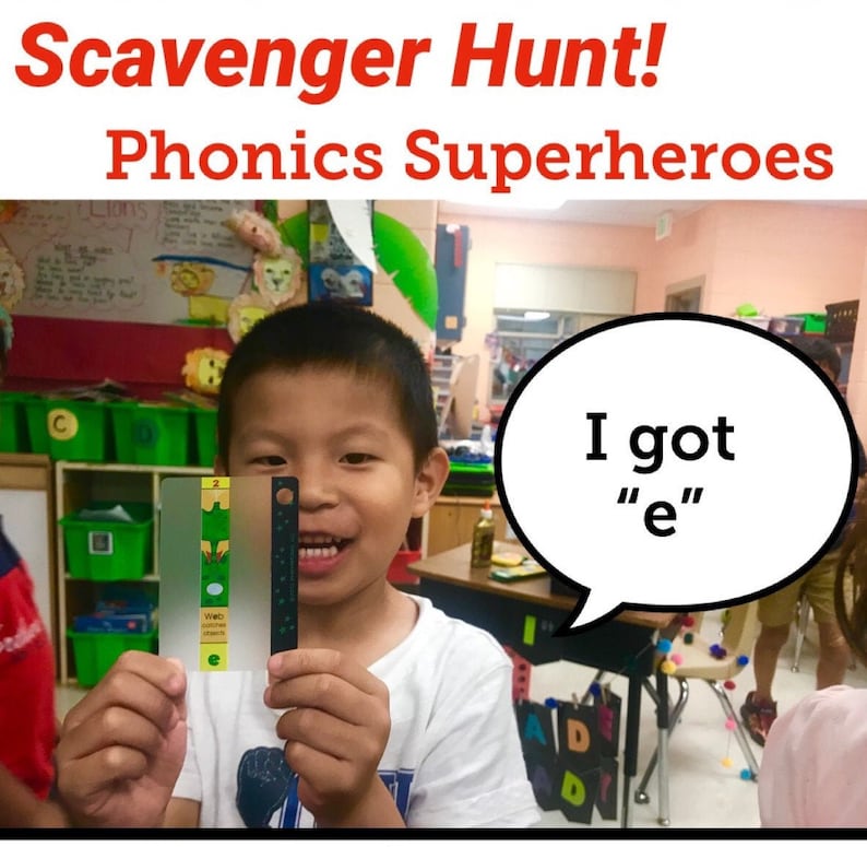 PHONICS SUPERHERO GAME Mix & Match Card Game Create Over 1700 Learn ...
