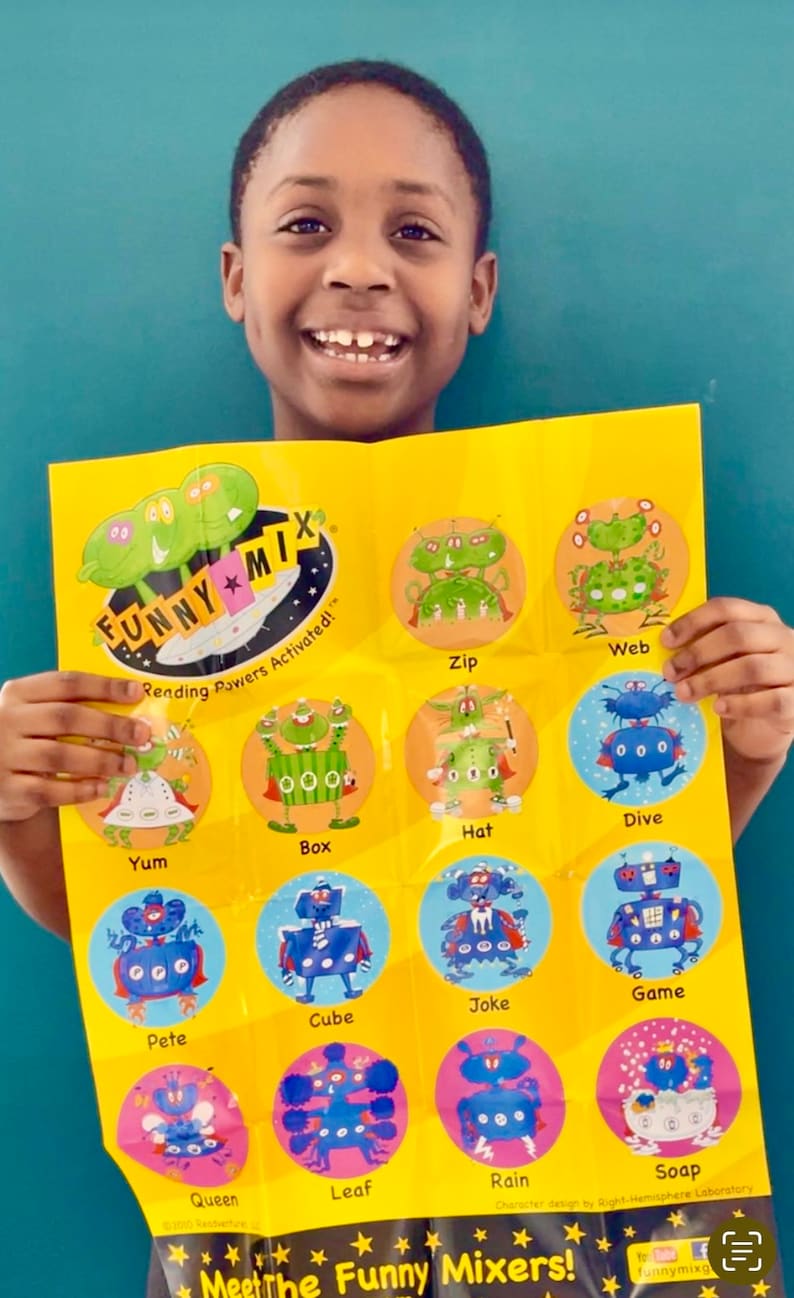 PHONICS SUPERHERO GAME Mix & Match Card Game Create Over - Etsy