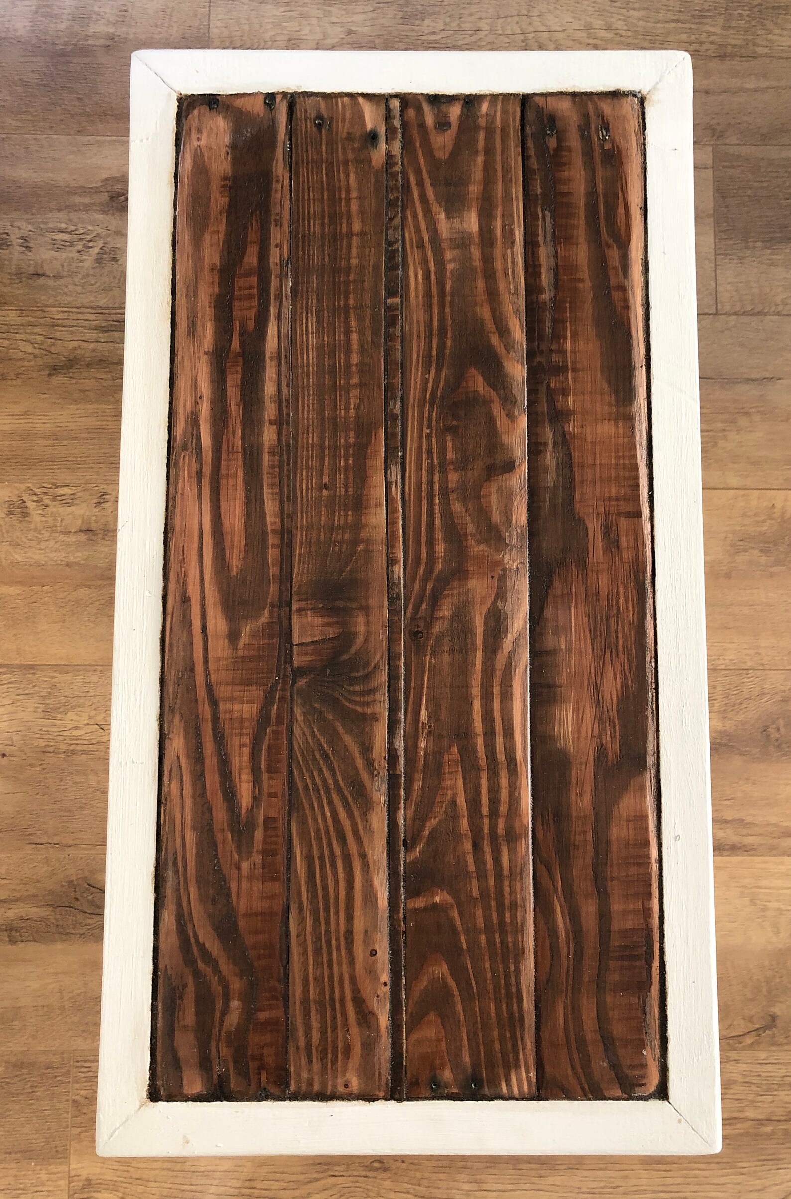 Coffee Table With Pallet Wood Inlay - Etsy