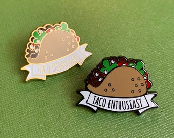 Taco Bell Enamel Pins - Etsy