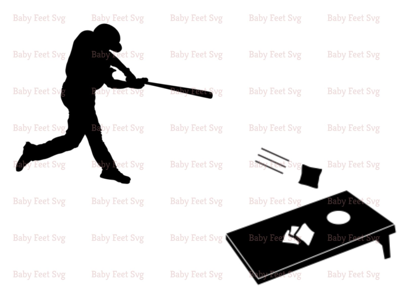 Cornhole Svg, Cornhole Boards Clipart Vector Svg, Cornhole Game Svg ...