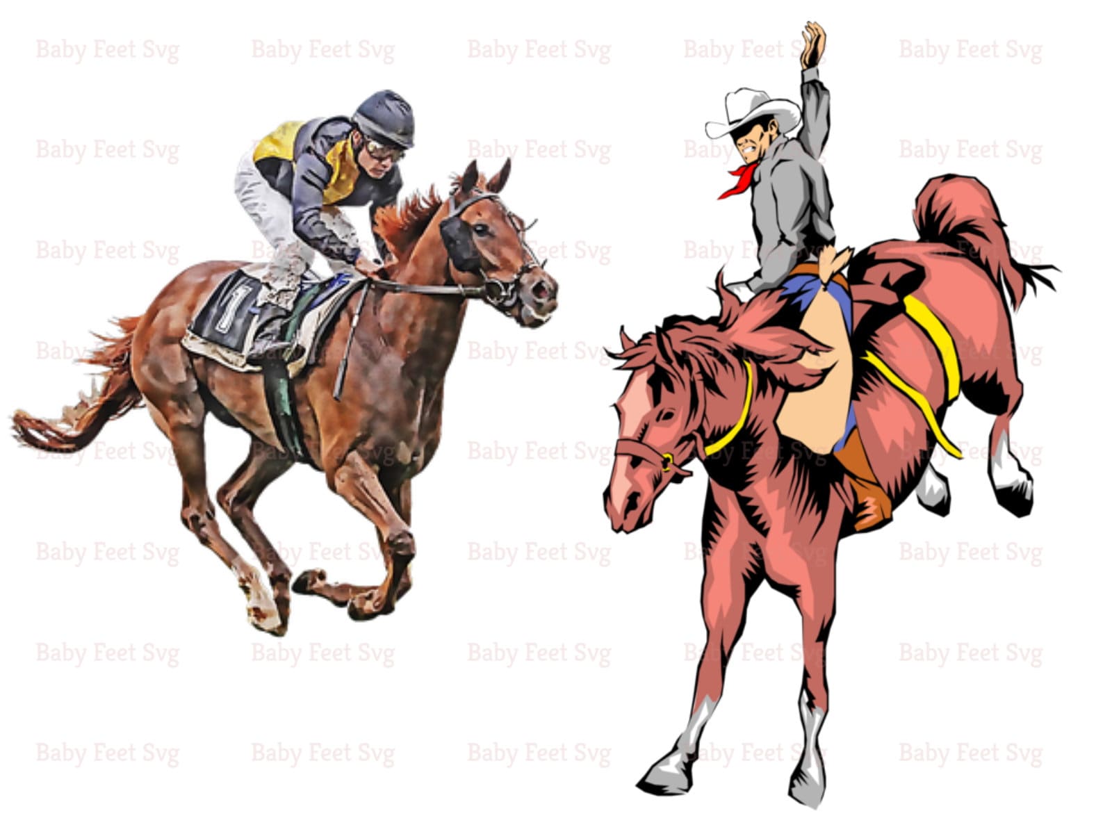 Bucking Horse Svg Rodeo Bronc Rider Svg File Cricut - Etsy France