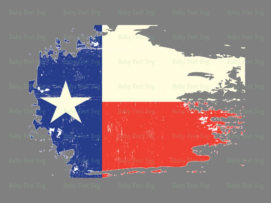 Tattered Texas Flag Svg, Torn Texas Flag Svg, Digital File for Cricut ...