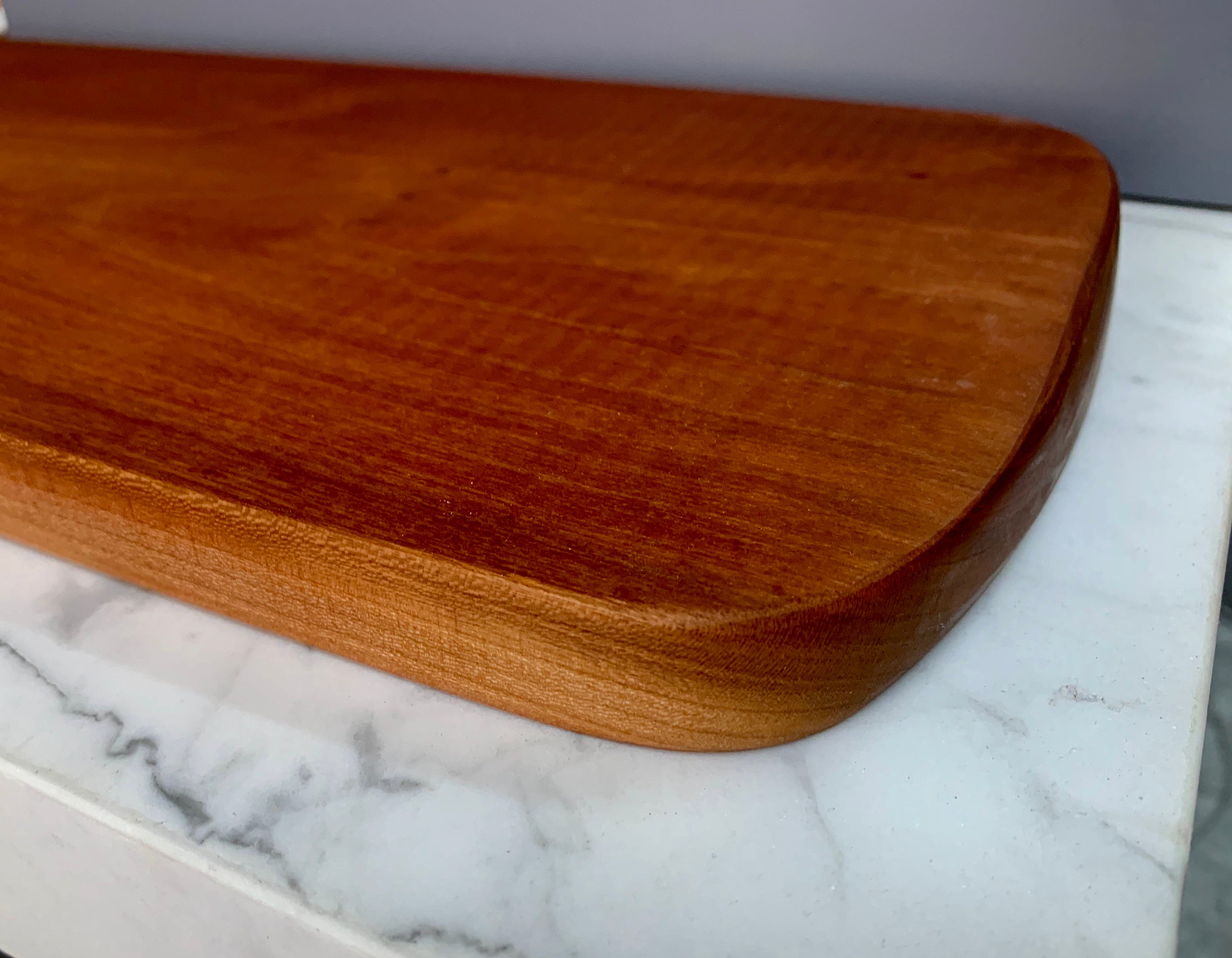 Solid Cherry Cutting Board - Etsy