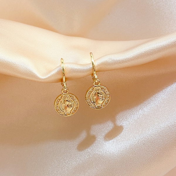Coin Earrings - Etsy