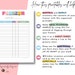 Frozen Food Storage Log Printable for Busy Moms and Homemakers, Simple ...