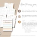 Recipe Pages Neutral Color Palette Printables, Blank Recipe Sheets ...