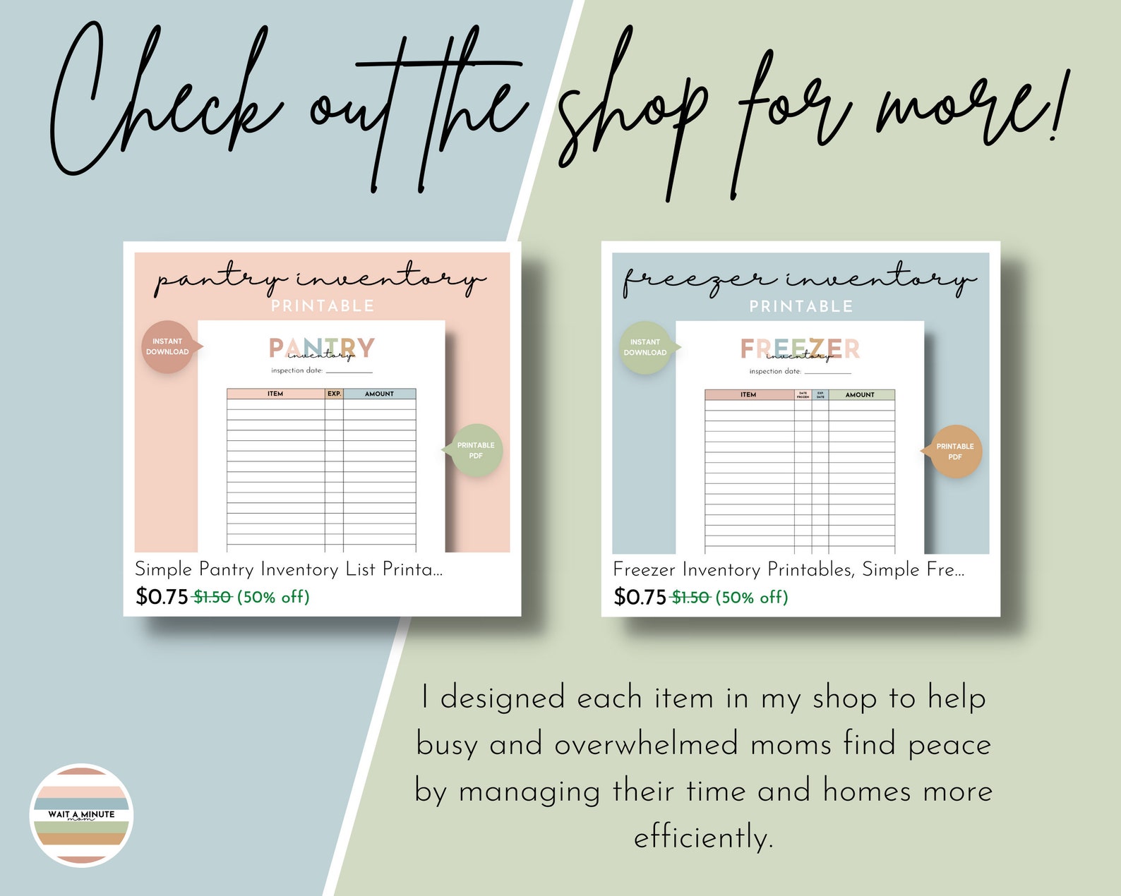 Simple Fridge Inventory List Printable, Fridge Contents Tracker, Family ...