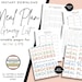 Weekly Meal Plan and Grocery List Printables Bundle Meal - Etsy