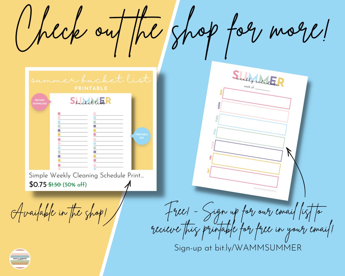 Summer Screen Time Rules Checklist Printable, Screen Time Chart, Earn ...