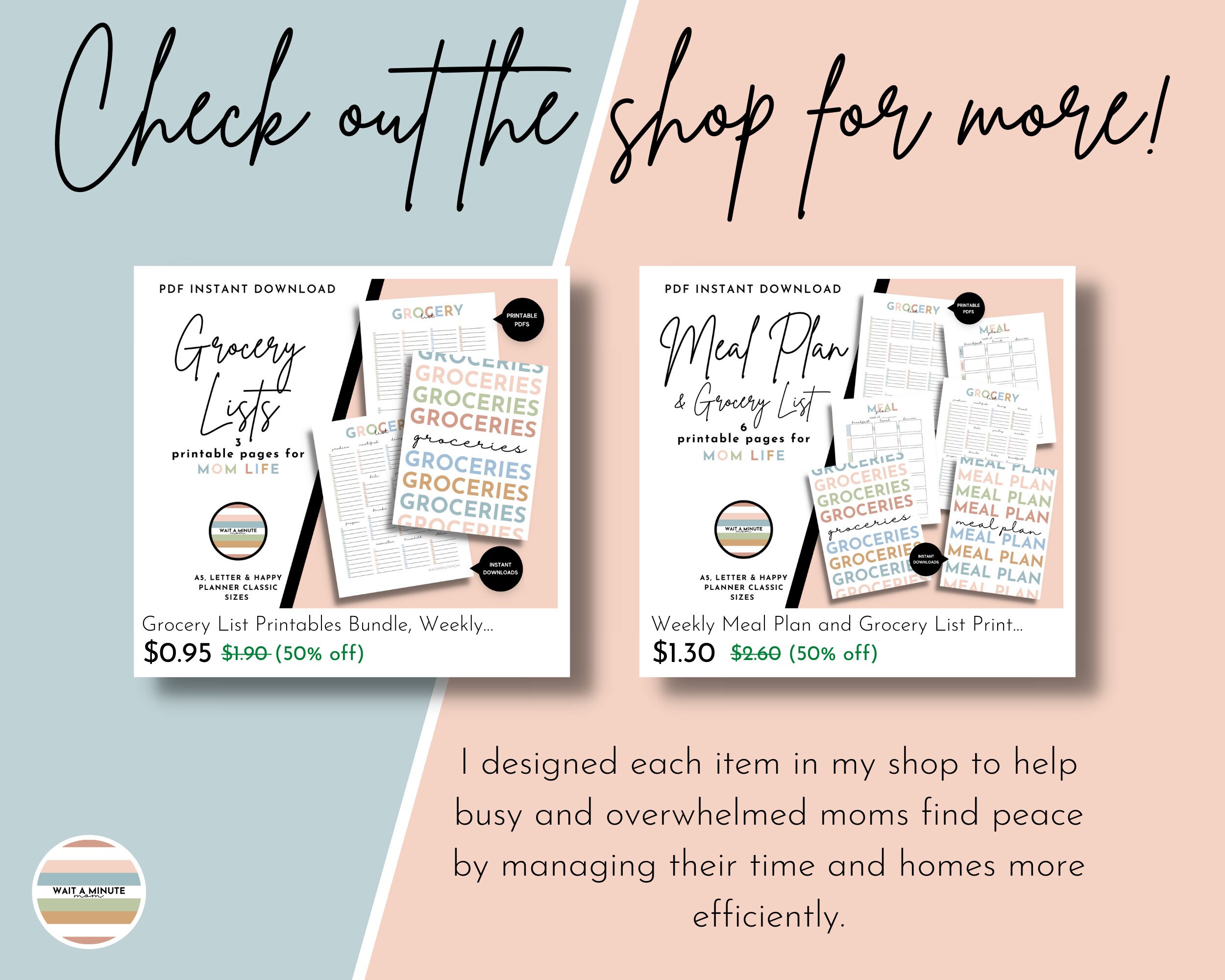 Blank Undated Unlined Monthly Calendar Printables Bundle, Sunday Start ...