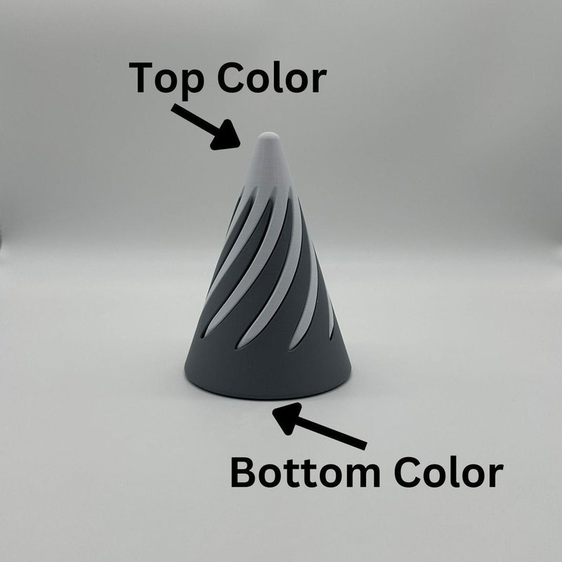 3d Printed Impossible Cone - Etsy