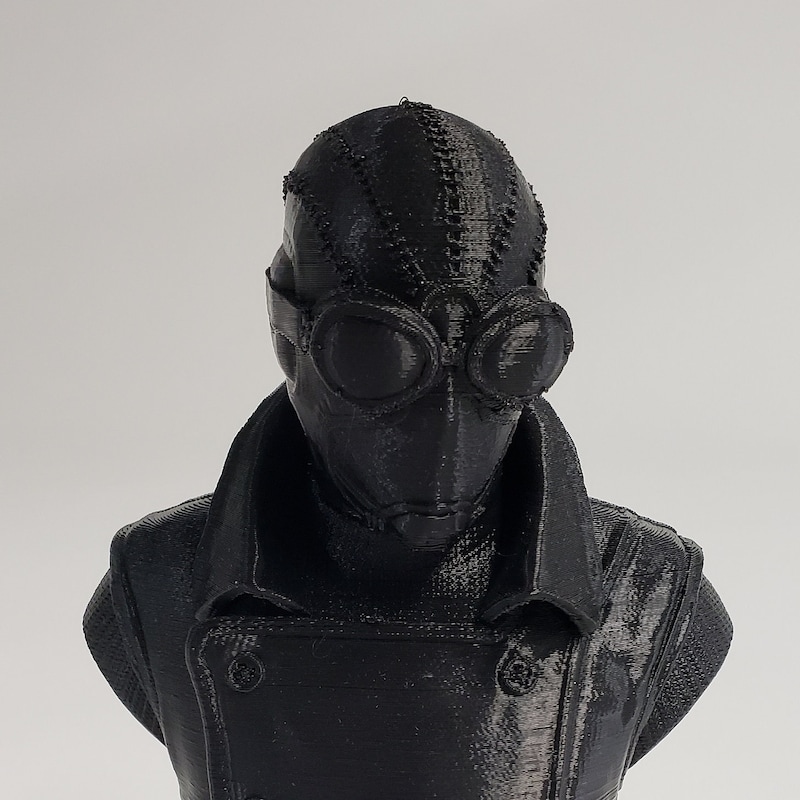 Spiderman Noir Mask - Etsy