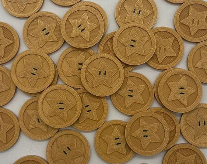 Animal Crossing Replica Coins Mario Bell - Etsy