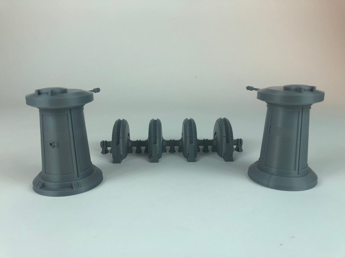 The Ultimate Hoth Terrain Bundle 2 Hoth Turrets and 1 Hoth - Etsy