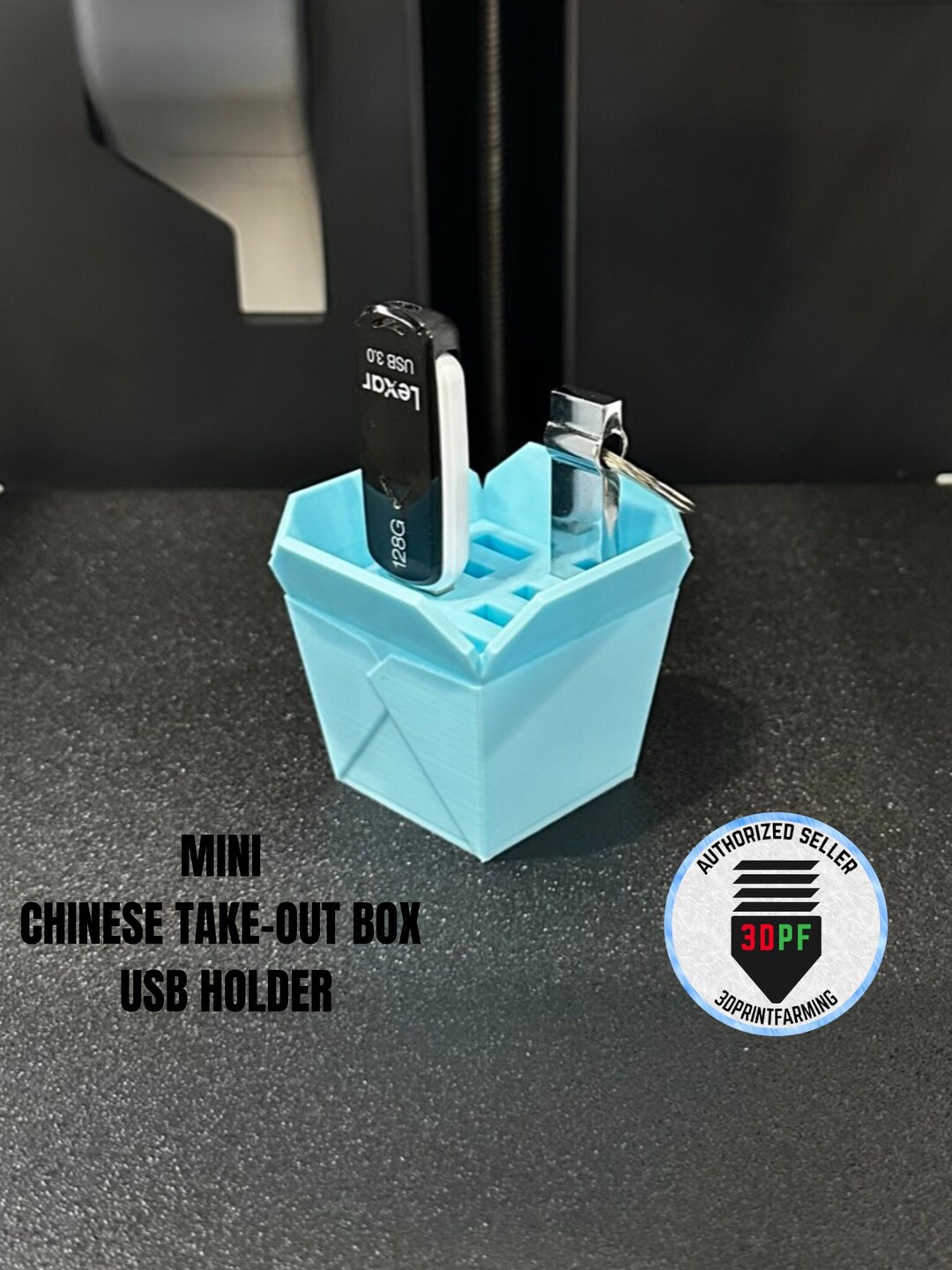 USB Holder Mini Chinese Takeout Box / Mini Brands / Storage / Organizer ...