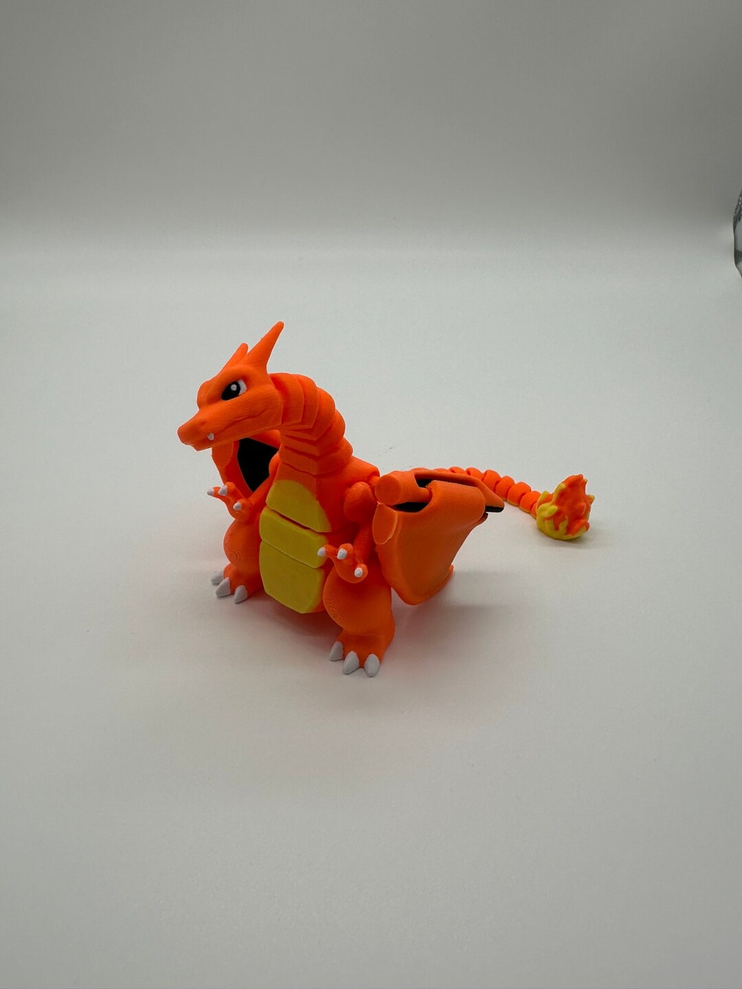 Pokemon Charizard Articulated Flexi Figure Multi Color Great Gift for Kids! Charizard Flexi Toy ...