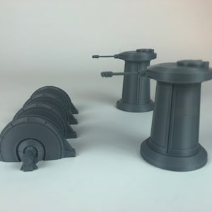 The Ultimate Hoth Terrain Bundle 2 Hoth Turrets and 1 Hoth Shield ...