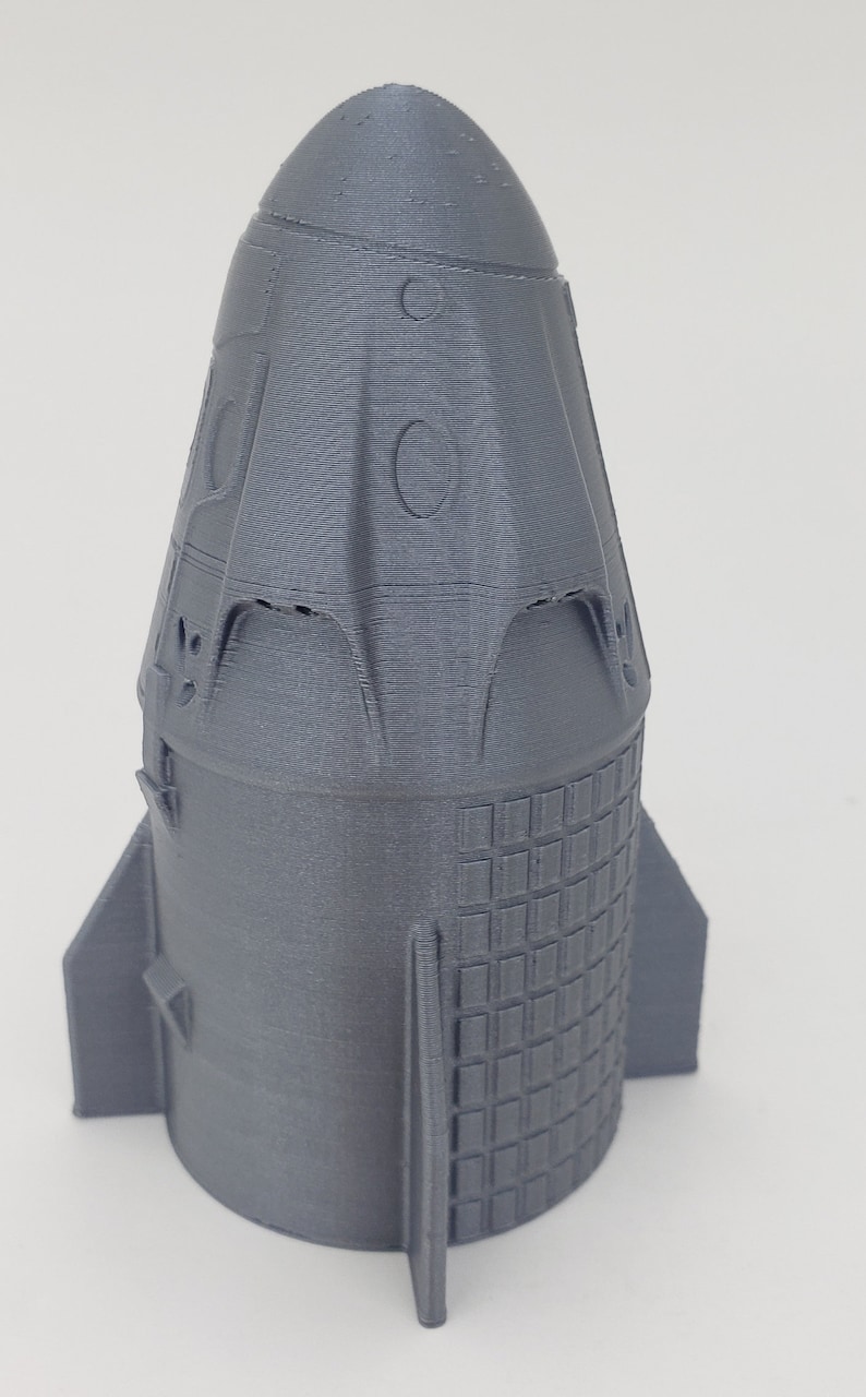 3D Printed 1/72 SpaceX Dragon Capsule Prop Display 4.4 | Etsy