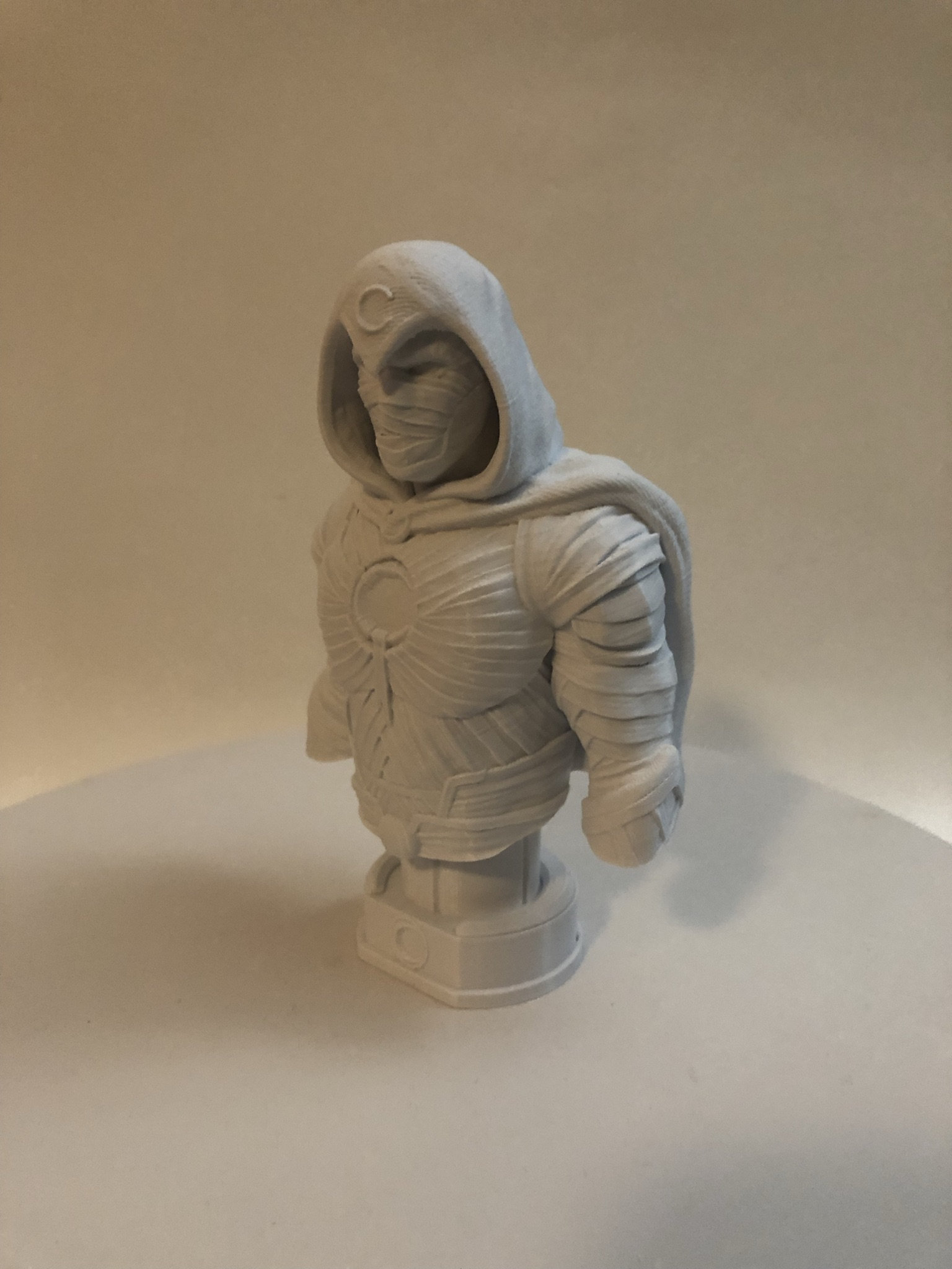 3D Printed 6.25 Moon Knight Bust Marvel | Etsy