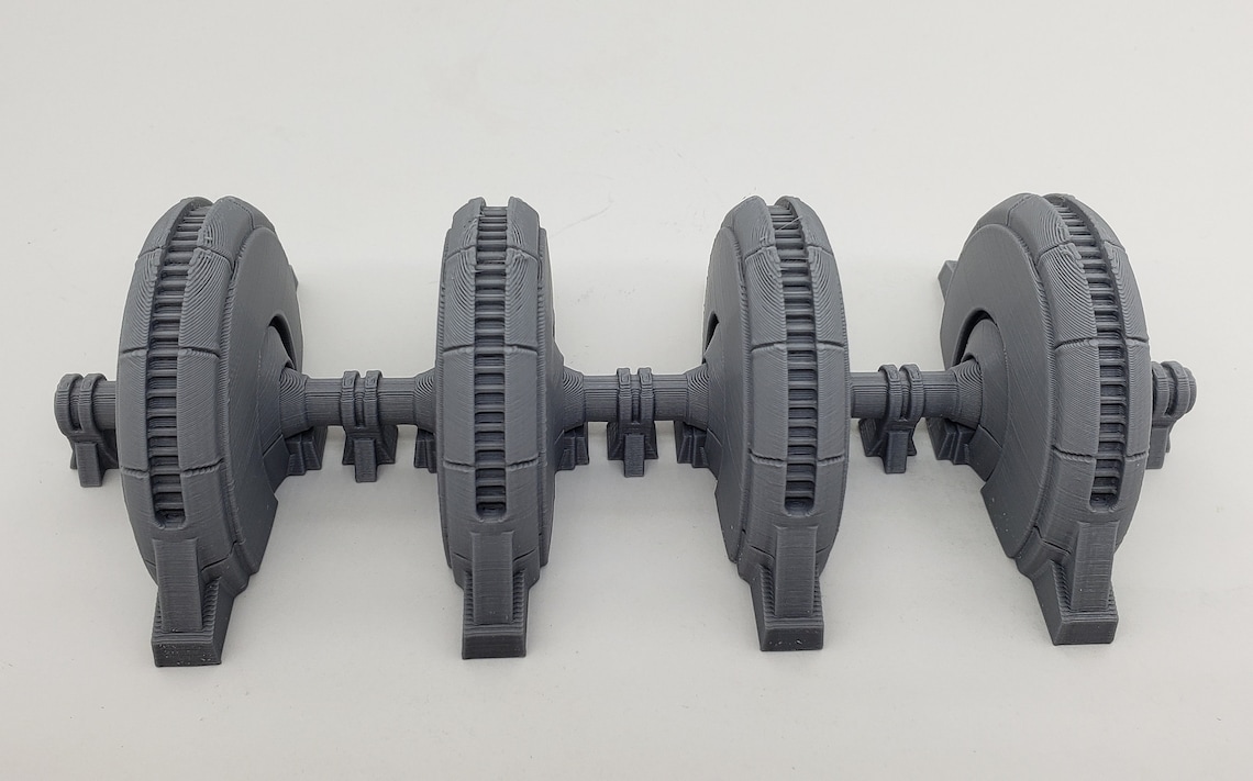 3D Printed Hoth Shield Generator Legion Terrain Silver PLA Plastic - Etsy