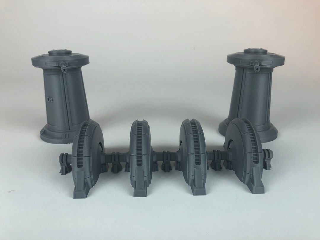 The Ultimate Hoth Terrain Bundle 2 Hoth Turrets and 1 Hoth - Etsy