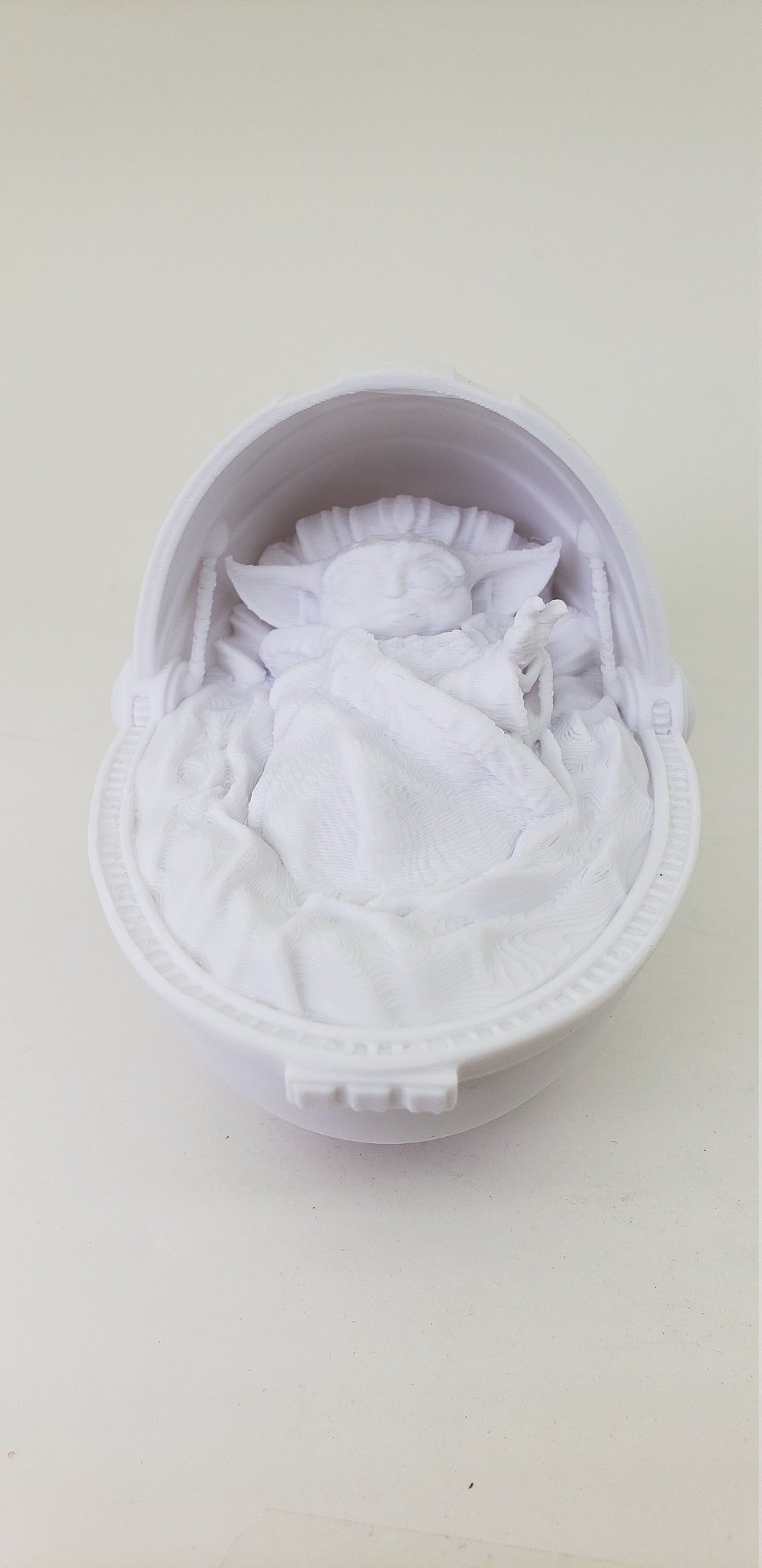 3 Baby Alien in Crib 3D Printed White PLA Plastic - Etsy