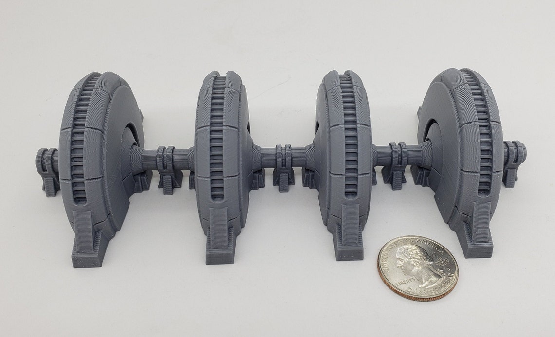 3D Printed Hoth Shield Generator Legion Terrain Silver PLA - Etsy