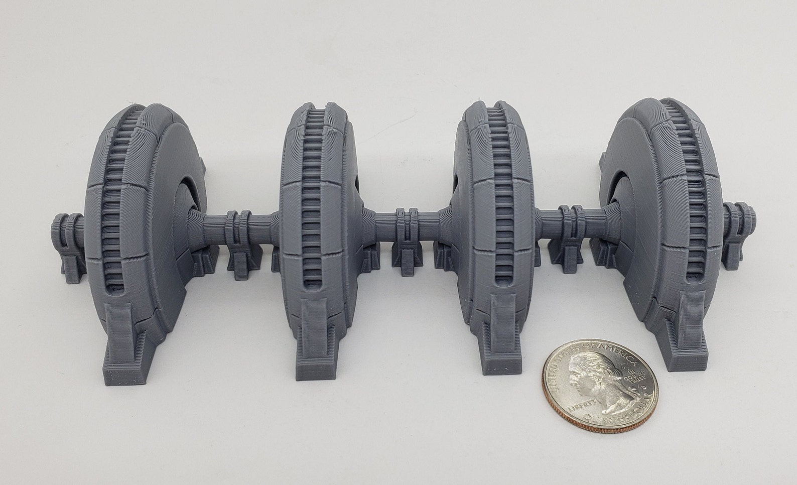 3D Printed Hoth Shield Generator Legion Terrain Silver PLA Plastic - Etsy