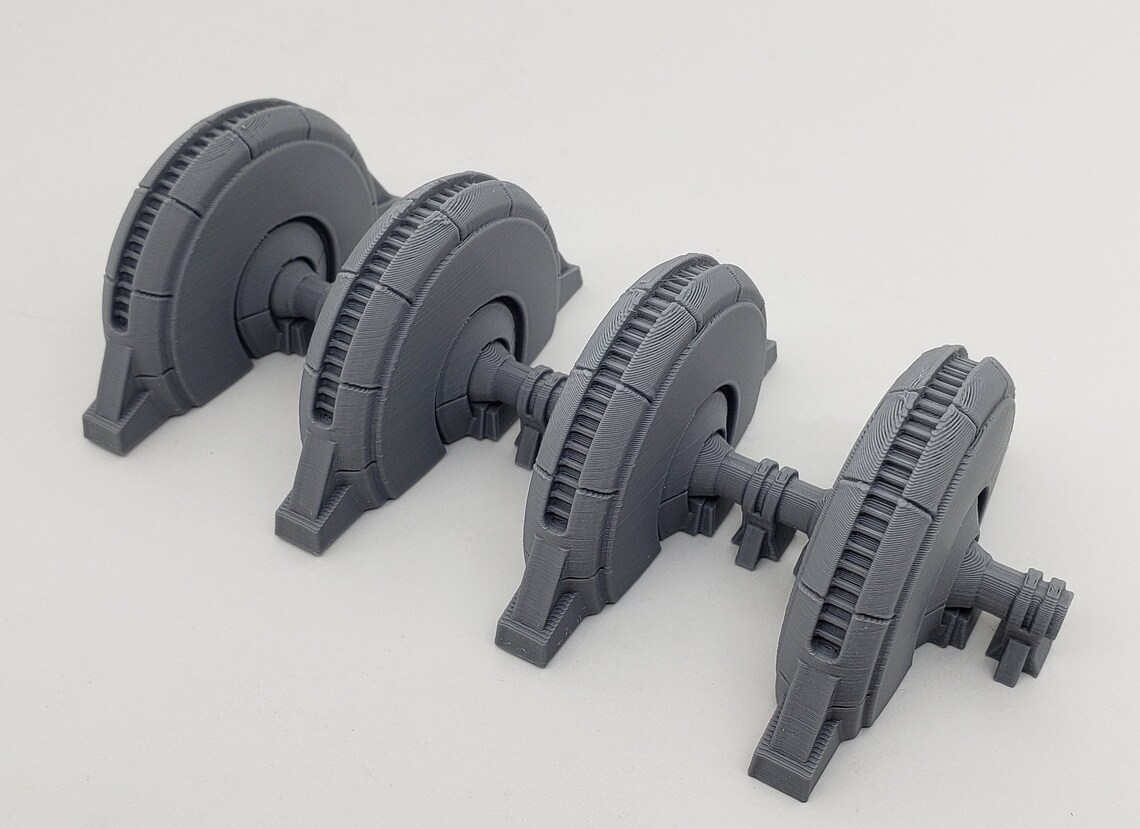 3D Printed Hoth Shield Generator Legion Terrain Silver PLA Plastic - Etsy