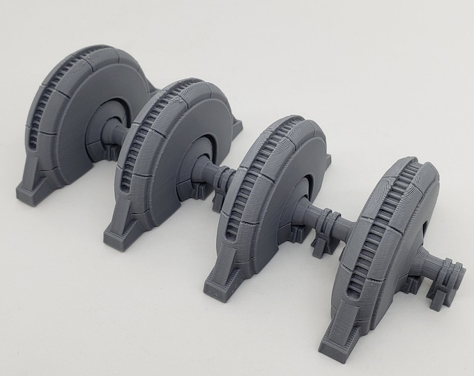 3D Printed Hoth Shield Generator Legion Terrain Silver PLA Plastic - Etsy