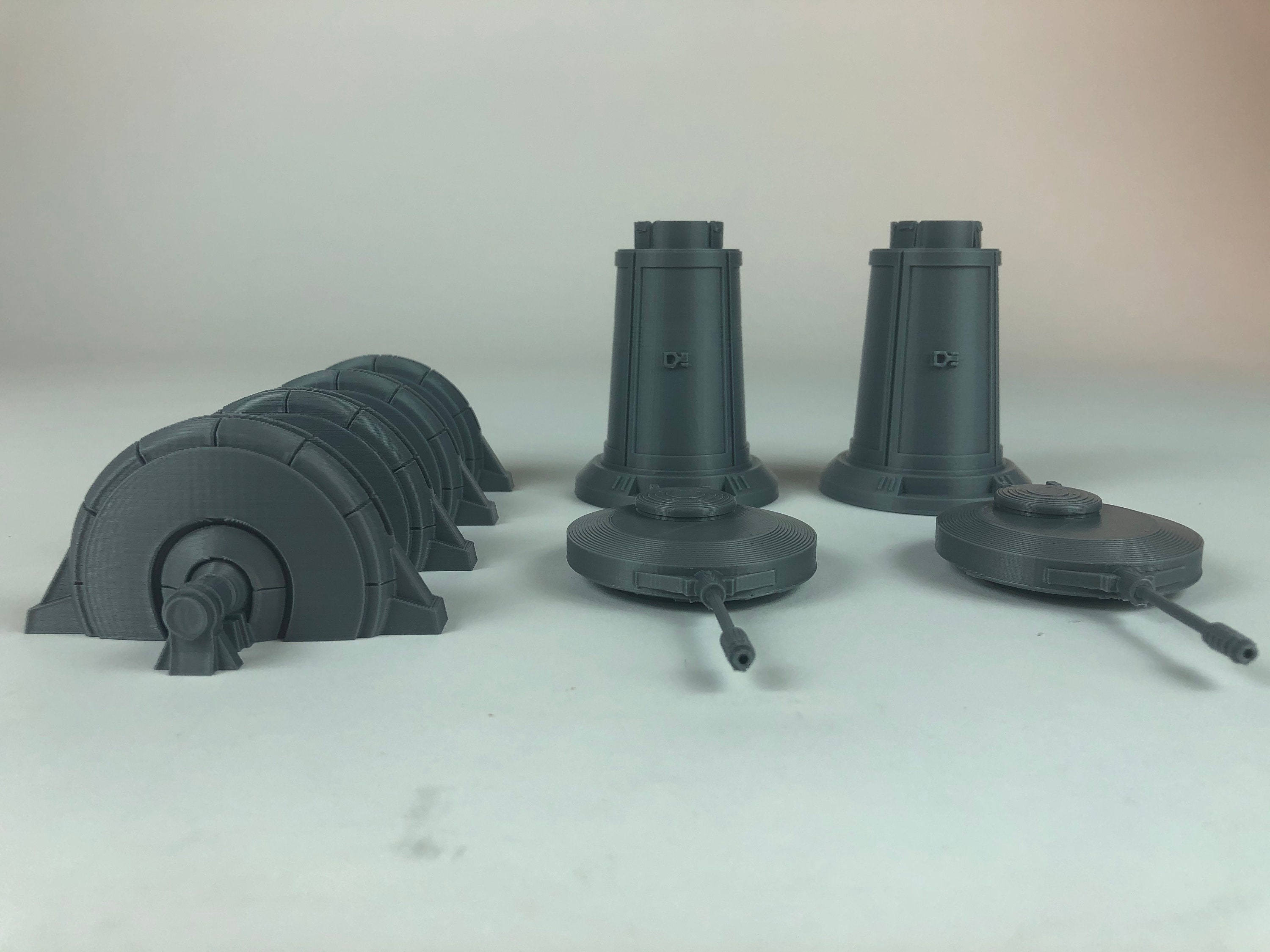 The Ultimate Hoth Terrain Bundle 2 Hoth Turrets and 1 Hoth - Etsy