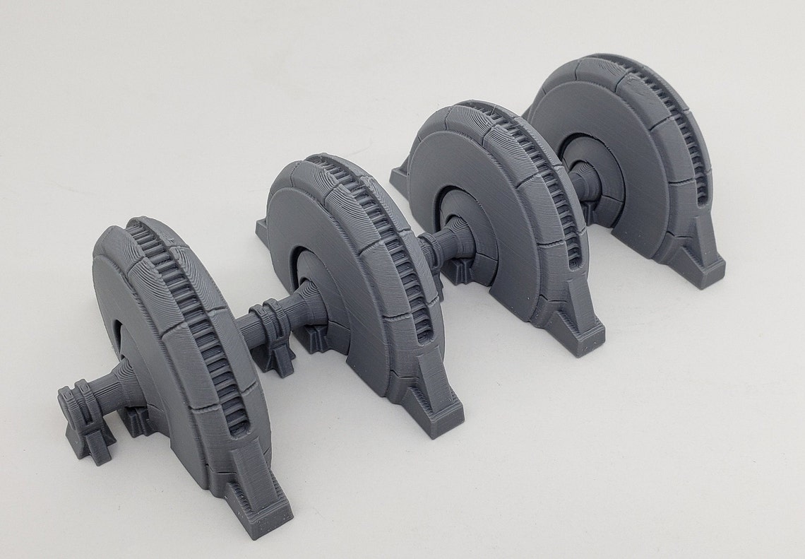 3D Printed Hoth Shield Generator Legion Terrain Silver PLA - Etsy