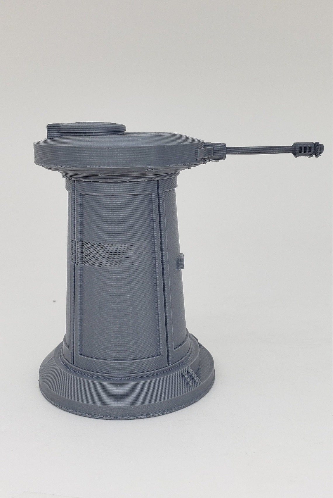 3D Printed Hoth Turret Legion Terrain Silver PLA Plastic - Etsy