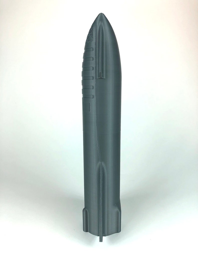 3D Printed 1:144 Spacex Starship SN8 Display Model 13.3 | Etsy