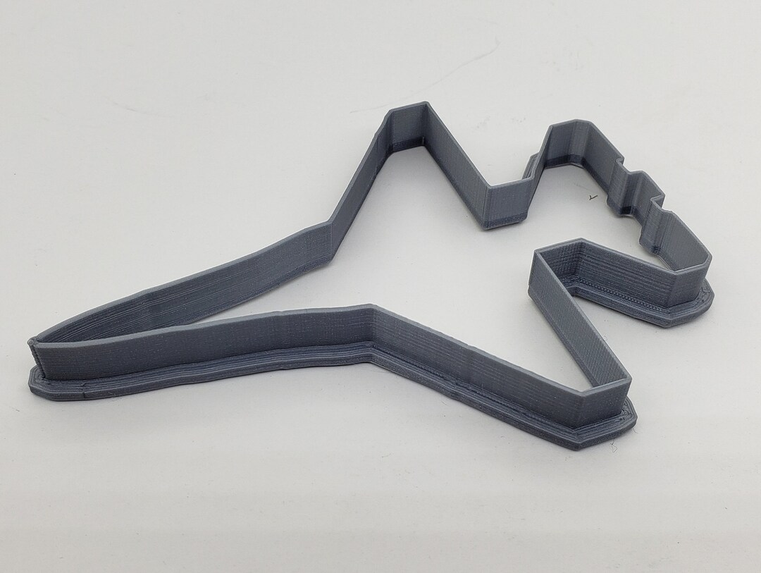 3D Printed F-16 Fighting Falcon Cookie Cutter Silver PLA Plastic - Etsy
