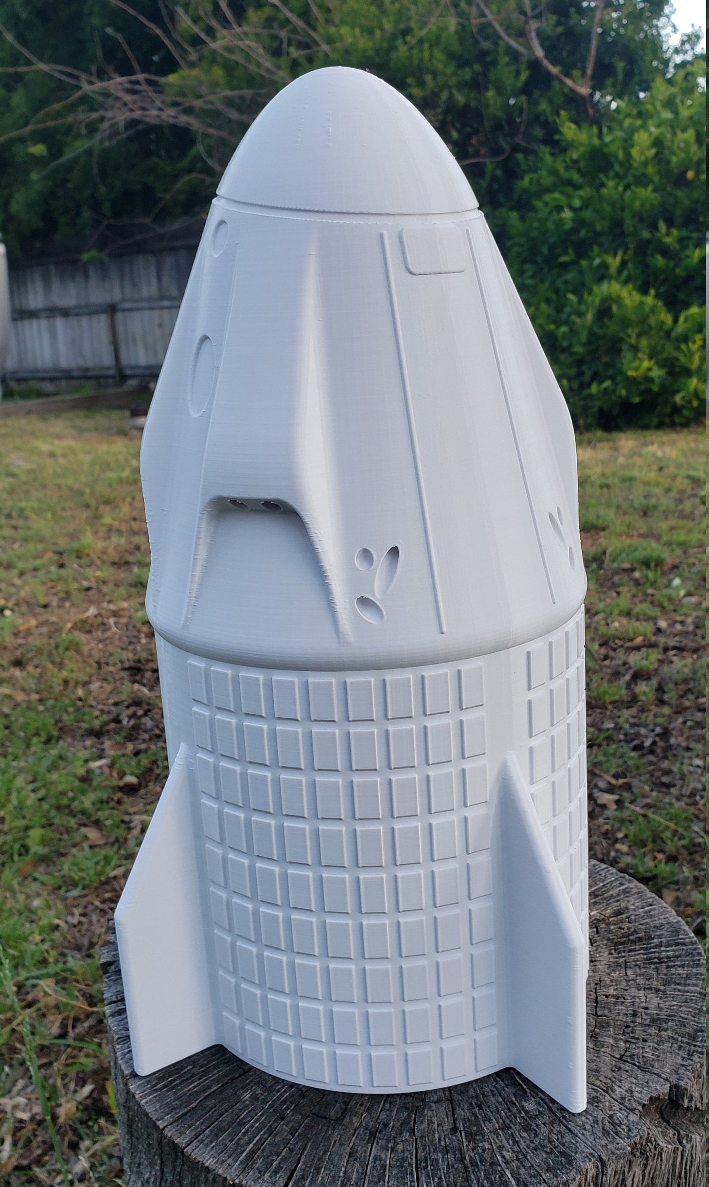 3D Printed 1/24 Spacex Dragon Crew Capsule Display Model - Etsy