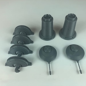 The Ultimate Hoth Terrain Bundle 2 Hoth Turrets and 1 Hoth Shield ...