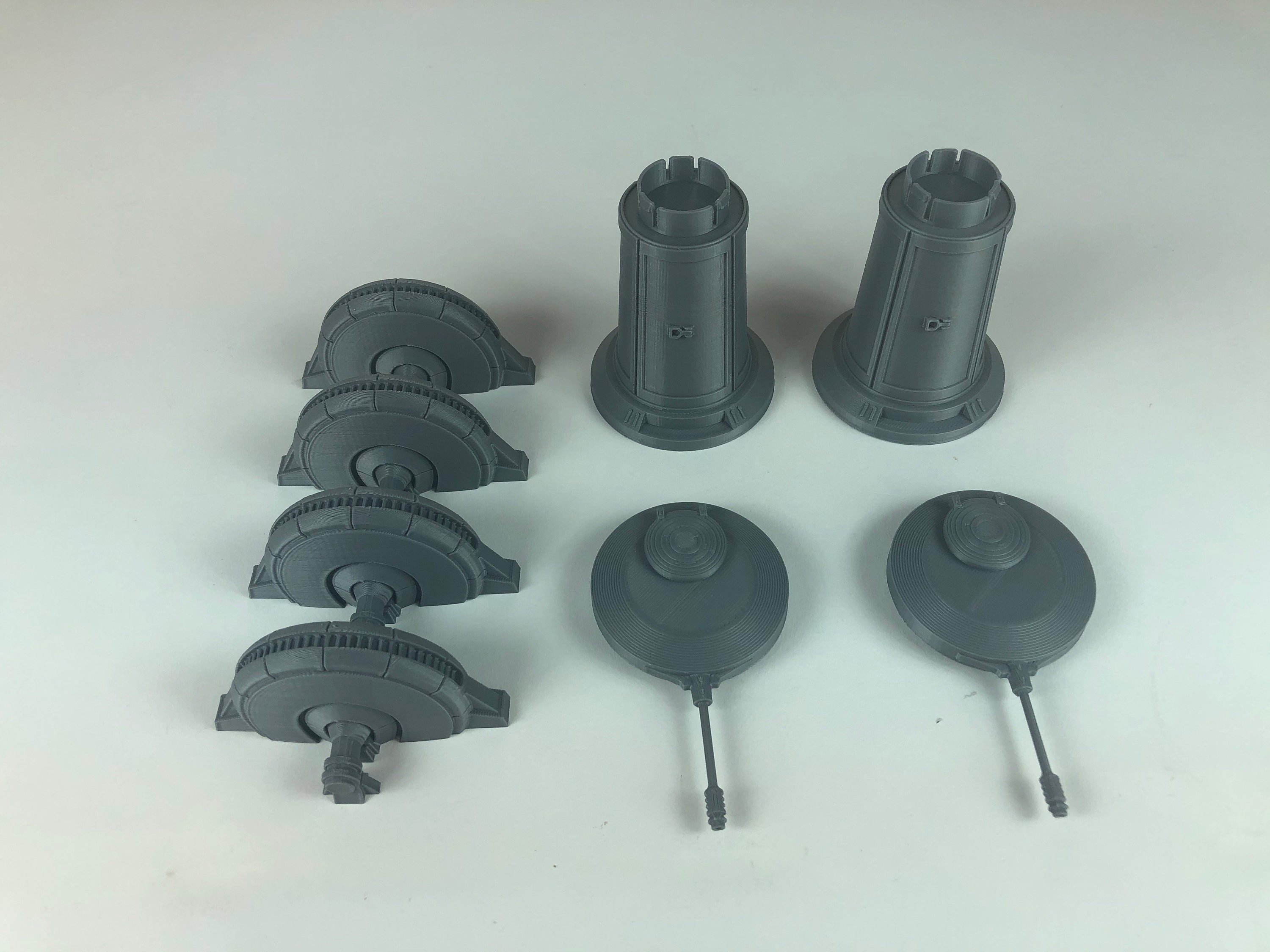 The Ultimate Hoth Terrain Bundle 2 Hoth Turrets and 1 Hoth - Etsy