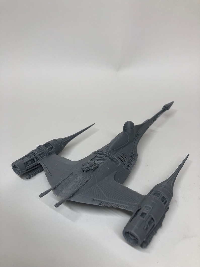 Mandalorian Mando Din Djarin's N-1 Starfighter | 1:48 Scale Model | 3D ...