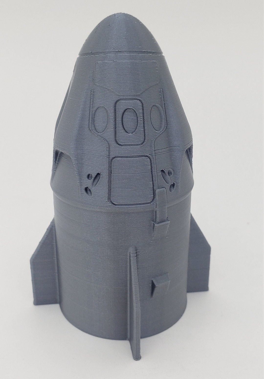 3D Printed 1/72 Spacex Dragon Capsule Prop Display 4.4" - Etsy