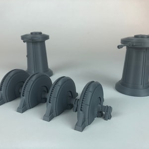 The Ultimate Hoth Terrain Bundle 2 Hoth Turrets and 1 Hoth Shield ...