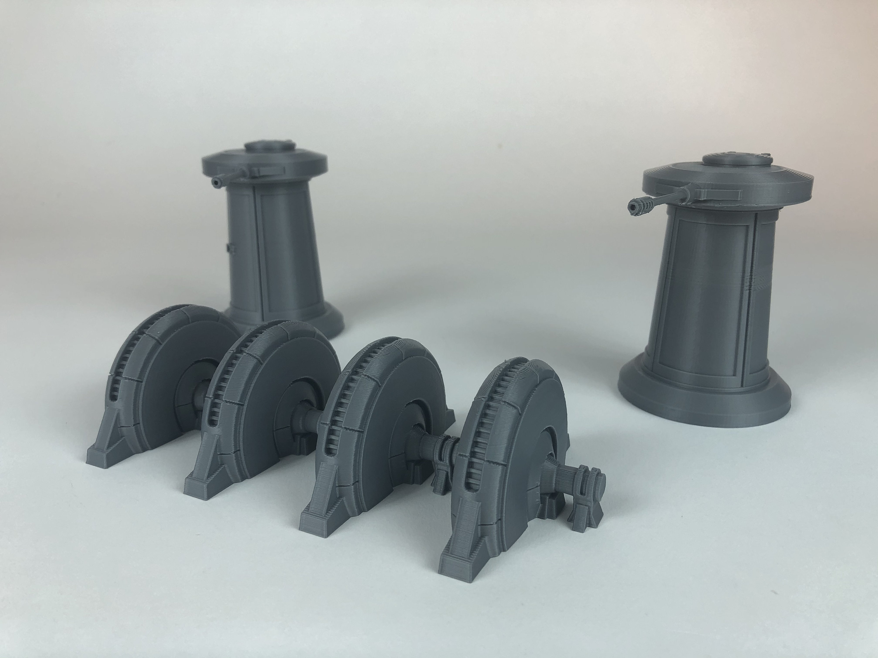 The Ultimate Hoth Terrain Bundle 2 Hoth Turrets and 1 Hoth - Etsy
