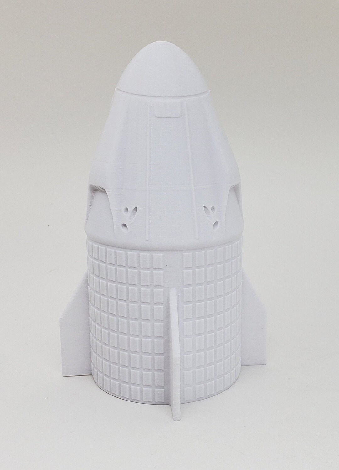 3D Printed 1/48 Spacex Dragon Crew Capsule Display Prop Model 6.7 ...